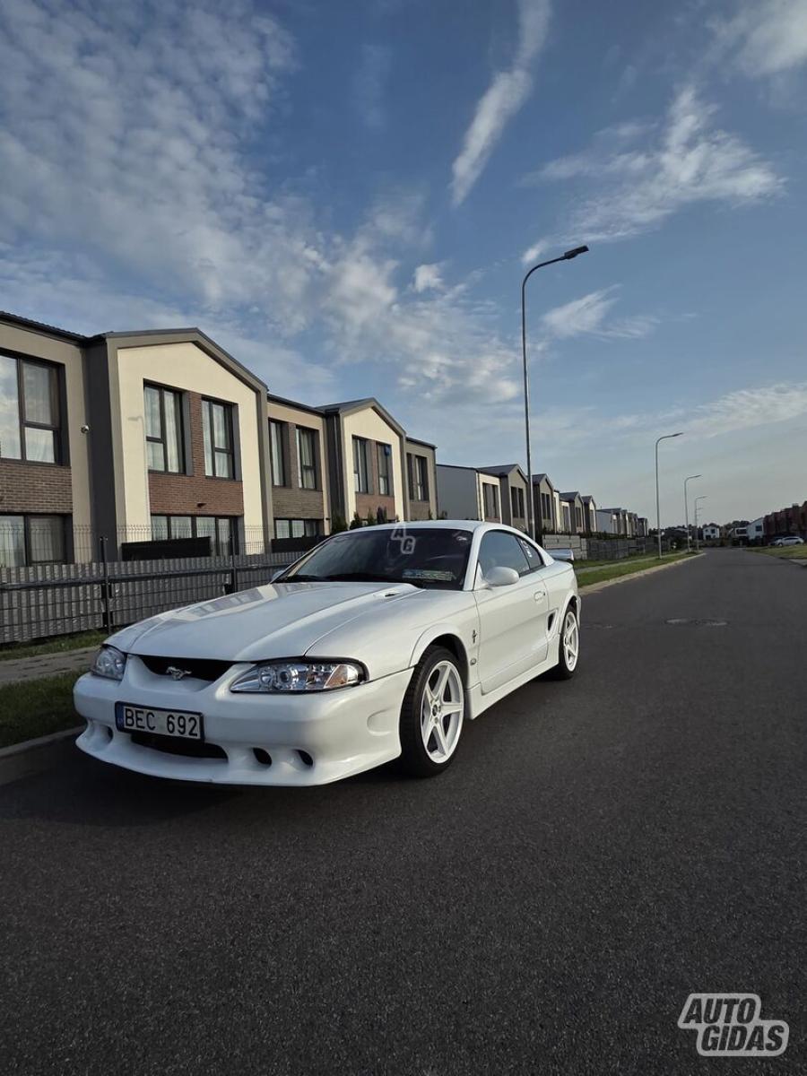 White Ford Mustang 1997 in Vilnius, with an engine capacity of 3.80 L and mileage of 224 thousand km for 5400 €, photo 3 on AUTOMOTO.COM.LV