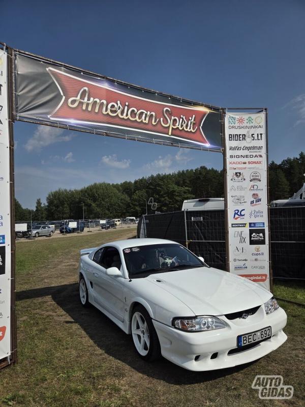 White Ford Mustang 1997 in Vilnius, with an engine capacity of 3.80 L and mileage of 224 thousand km for 5400 €, photo 10 on AUTOMOTO.COM.LV