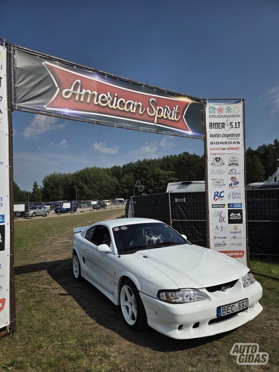White Ford Mustang 1997 in Vilnius, with an engine capacity of 3.80 L and mileage of 224 thousand km for 5400 €, photo 11 on AUTOMOTO.COM.LV