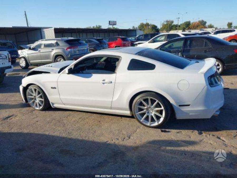 White Ford Mustang 2014 in Klaipeda, with an engine capacity of 4.95 L and mileage of 35 thousand km for 8100 €, photo 14 on AUTOMOTO.COM.LV