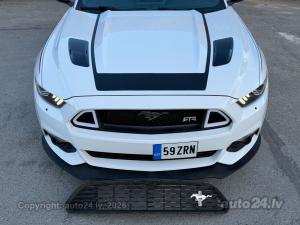 White Ford Mustang 2015 in Tallinn, with an engine capacity of 5.00 L and mileage of 93 thousand km for 27990 €, photo 6 on AUTOMOTO.COM.LV