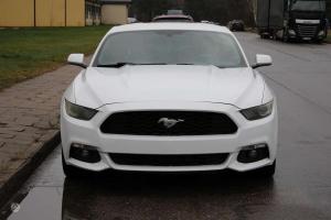 White Ford Mustang 2016 in Vilnius, with an engine capacity of 2.26 L and mileage of 182 thousand km for 12800 €, photo  on AUTOMOTO.COM.LV