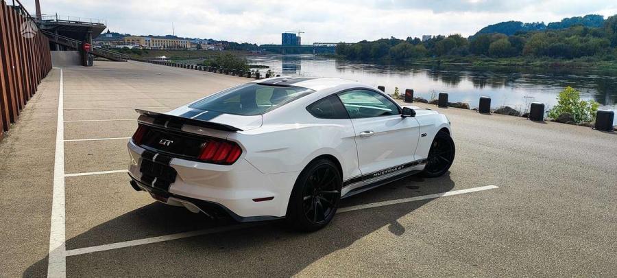 Balts Ford Mustang 2016 Kauņa, ar dzinēja tilpumu 5.00 L un nobraukumu 85 tūkst. km par 26900 €, foto 5 vietnē AUTOMOTO.COM.LV