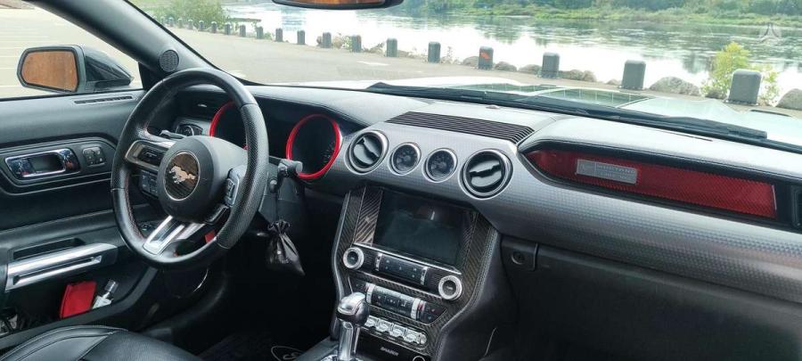 Balts Ford Mustang 2016 Kauņa, ar dzinēja tilpumu 5.00 L un nobraukumu 85 tūkst. km par 26900 €, foto 7 vietnē AUTOMOTO.COM.LV