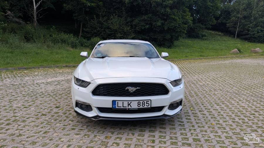 Balts Ford Mustang 2017 Viļņa, ar dzinēja tilpumu 2.30 L un nobraukumu 128 tūkst. km par 16500 €, foto 11 vietnē AUTOMOTO.COM.LV