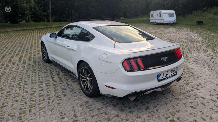 Balts Ford Mustang 2017 Viļņa, ar dzinēja tilpumu 2.30 L un nobraukumu 128 tūkst. km par 16200 €, foto 4 vietnē AUTOMOTO.COM.LV