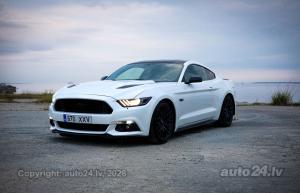 White Ford Mustang 2017 in Tallinn, with an engine capacity of 5.00 L and mileage of 85 thousand km for 40000 €, photo 3 on AUTOMOTO.COM.LV