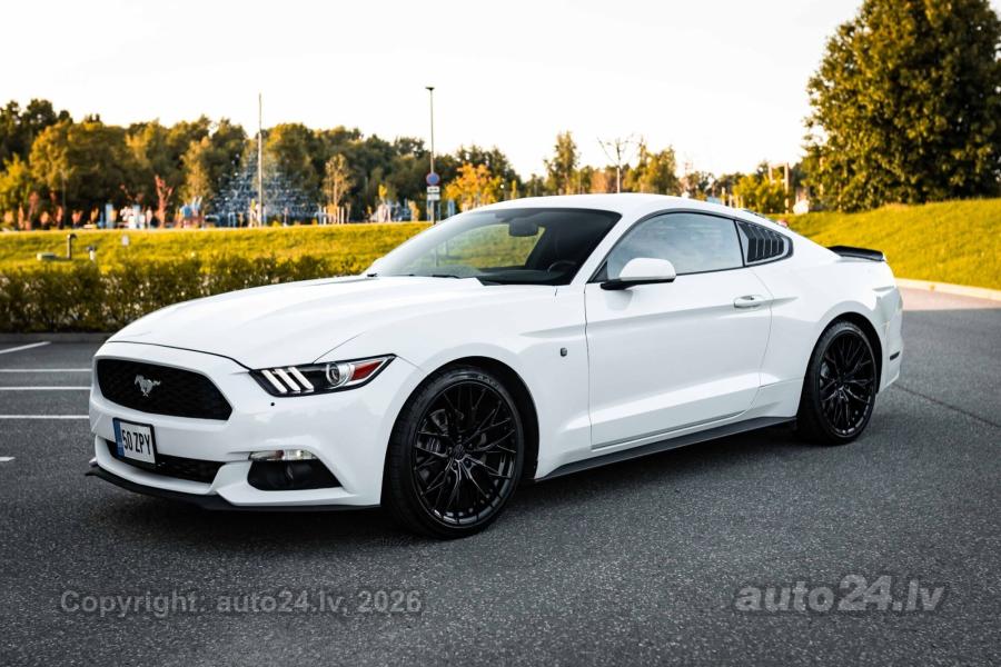 Balts Ford Mustang 2017 Tallina, ar dzinēja tilpumu 2.30 L un nobraukumu 99 tūkst. km par 20499 €, foto 1 vietnē AUTOMOTO.COM.LV