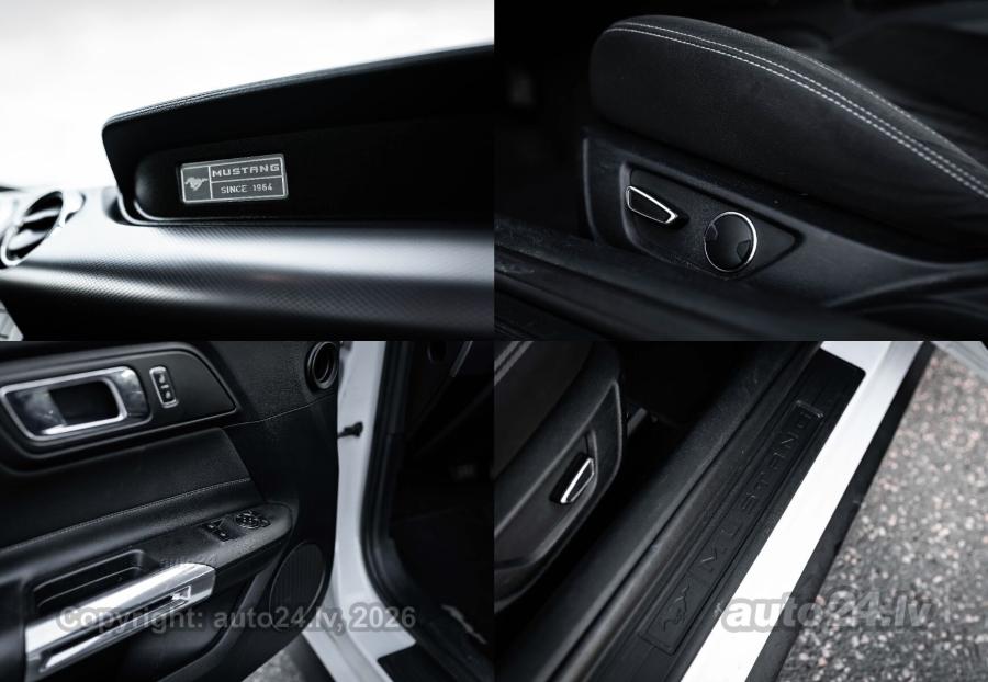 Balts Ford Mustang 2017 Tallina, ar dzinēja tilpumu 2.30 L un nobraukumu 99 tūkst. km par 20499 €, foto 19 vietnē AUTOMOTO.COM.LV