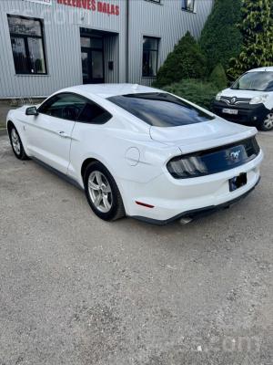 White Ford Mustang 2020 in Ogre, with an engine capacity of 2.30 L and mileage of 38 thousand km for 22500 €, photo 6 on AUTOMOTO.COM.LV