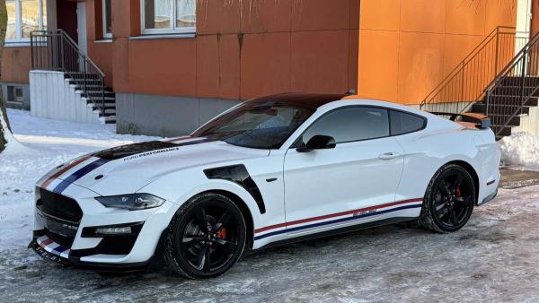 Balts Ford Mustang 2022 Klaipėda, ar dzinēja tilpumu 2.25 L un nobraukumu 58 tūkst. km par 26620 €, foto 2 vietnē AUTOMOTO.COM.LV