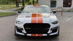White Ford Mustang 2022 in Klaipeda, with an engine capacity of 2.25 L and mileage of 67 thousand km for 26620 €, photo 6 on AUTOMOTO.COM.LV