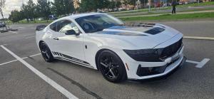 White Ford Mustang 2025 in Klaipeda, with an engine capacity of 2.25 L and mileage of 2 thousand km for 28888 €, photo 4 on AUTOMOTO.COM.LV