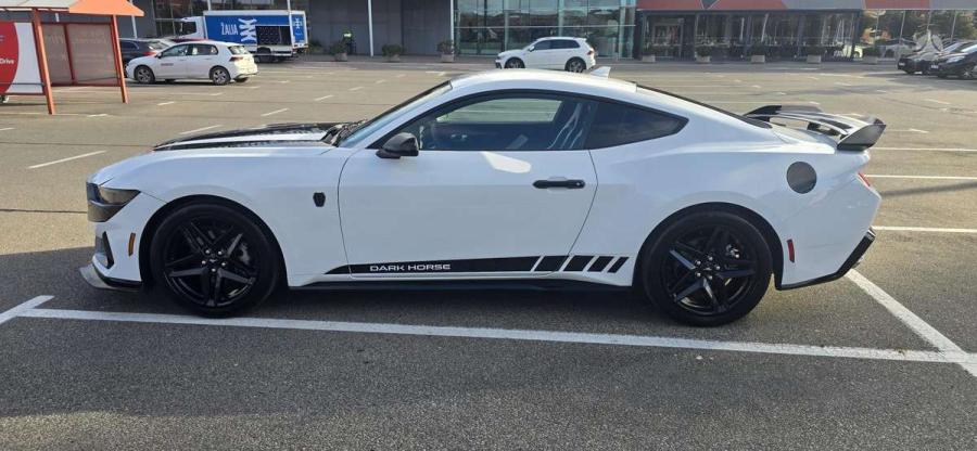 White Ford Mustang 2025 in Klaipeda, with an engine capacity of 2.25 L and mileage of 2 thousand km for 28888 €, photo 14 on AUTOMOTO.COM.LV