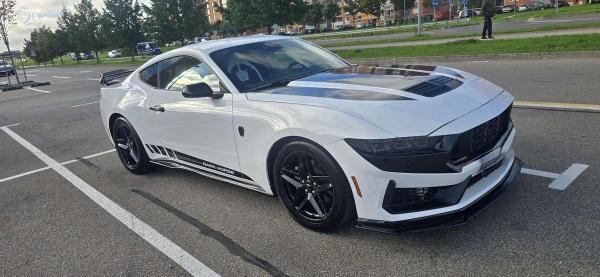 White Ford Mustang 2025 in Klaipeda, with an engine capacity of 2.25 L and mileage of 2 thousand km for 24999 €, photo 4 on AUTOMOTO.COM.LV
