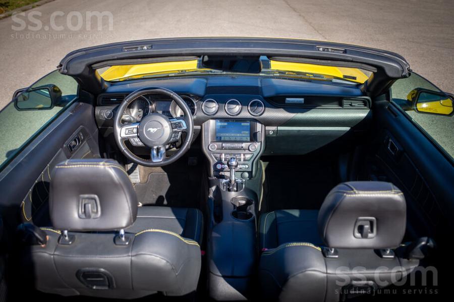 Dzeltens Ford Mustang 2015 Bauska, ar dzinēja tilpumu 3.70 L un nobraukumu 120 tūkst. km par 26000 €, foto 11 vietnē AUTOMOTO.COM.LV