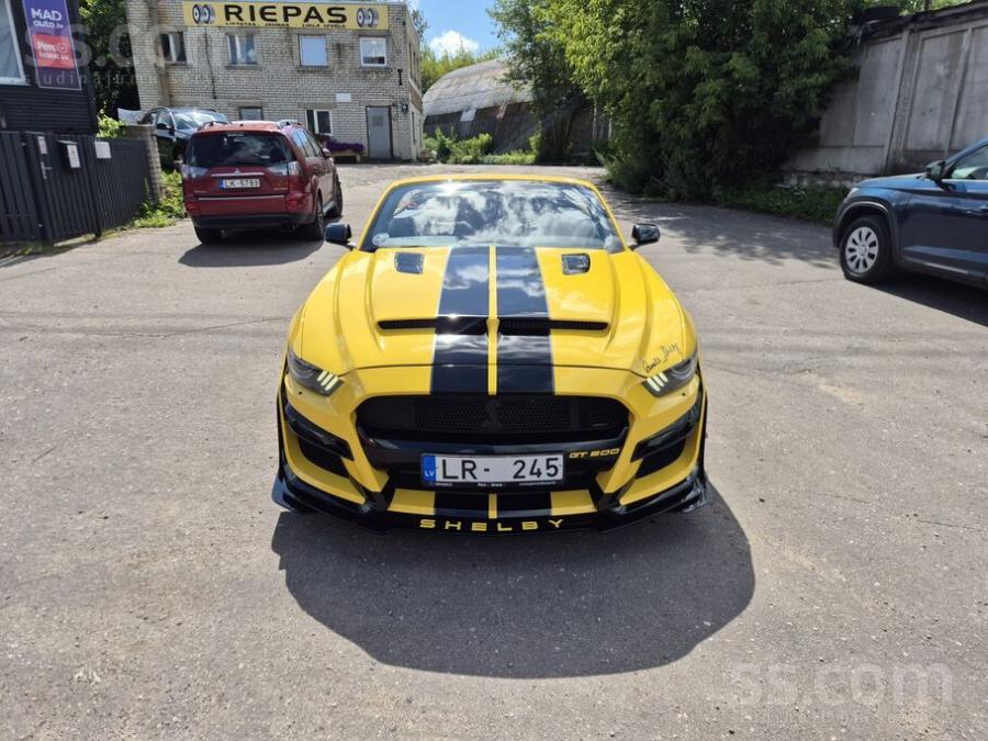 Dzeltens Ford Mustang 2015 Rīga, ar dzinēja tilpumu 3.70 L un nobraukumu 131 tūkst. km par 25990 €, foto 4 vietnē AUTOMOTO.COM.LV