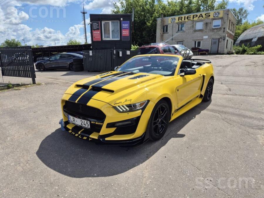 Dzeltens Ford Mustang 2015 Rīga, ar dzinēja tilpumu 3.70 L un nobraukumu 131 tūkst. km par 25990 €, foto 5 vietnē AUTOMOTO.COM.LV