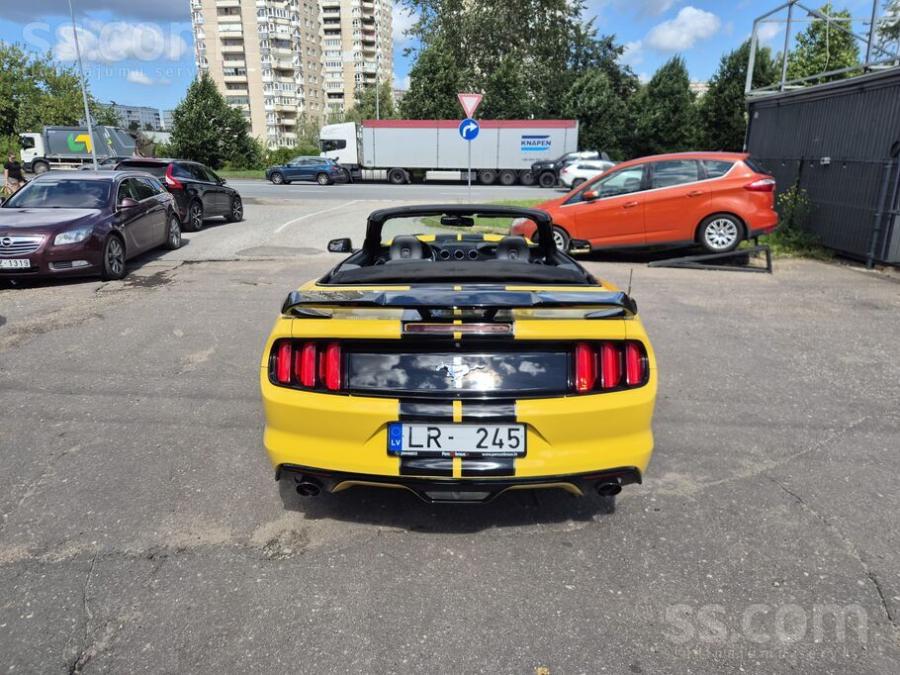 Dzeltens Ford Mustang 2015 Rīga, ar dzinēja tilpumu 3.70 L un nobraukumu 131 tūkst. km par 25990 €, foto 8 vietnē AUTOMOTO.COM.LV