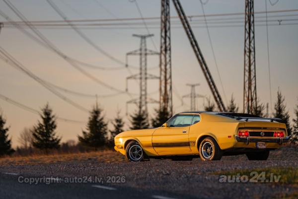 Yellow Ford Mustang 1973 in Tallinn, with an engine capacity of 5.00 L and mileage of 109 thousand km for 28500 €, photo 1 on AUTOMOTO.COM.LV