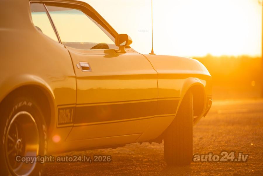 Dzeltens Ford Mustang 1973 Tallina, ar dzinēja tilpumu 5.00 L un nobraukumu 109 tūkst. km par 28500 €, foto 4 vietnē AUTOMOTO.COM.LV