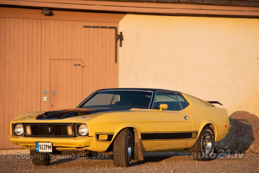 Dzeltens Ford Mustang 1973 Tallina, ar dzinēja tilpumu 5.00 L un nobraukumu 109 tūkst. km par 28500 €, foto 7 vietnē AUTOMOTO.COM.LV