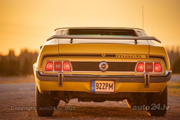 Yellow Ford Mustang 1973 in Tallinn, with an engine capacity of 5.00 L and mileage of 109 thousand km for 28500 €, photo 9 on AUTOMOTO.COM.LV