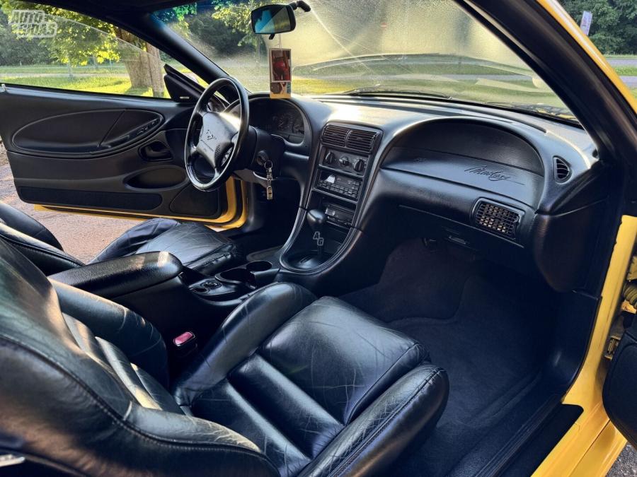 Dzeltens Ford Mustang 1998 Kelmė, ar dzinēja tilpumu 4.60 L un nobraukumu 153 tūkst. km par 6600 €, foto 11 vietnē AUTOMOTO.COM.LV