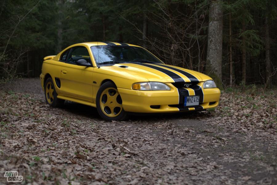 Dzeltens Ford Mustang 1998 Kelmė, ar dzinēja tilpumu 4.60 L un nobraukumu 153 tūkst. km par 6600 €, foto 18 vietnē AUTOMOTO.COM.LV