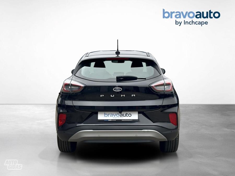 Black Ford Puma 2020 in Kaunas, with an engine capacity of 1.00 L and mileage of 123 thousand km for 14971 €, photo 5 on AUTOMOTO.COM.LV