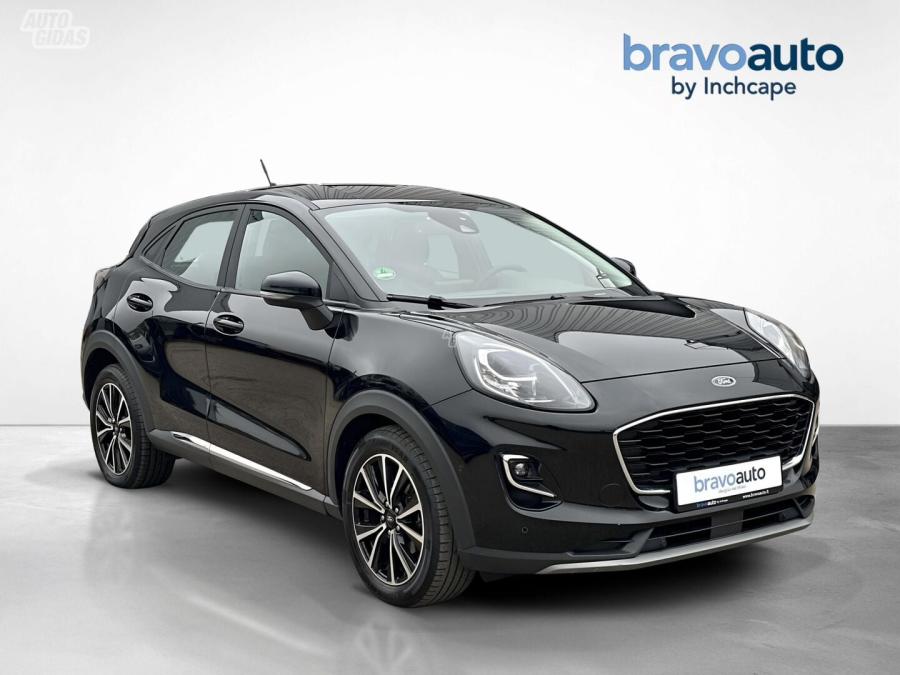 Black Ford Puma 2020 in Kaunas, with an engine capacity of 1.00 L and mileage of 123 thousand km for 14971 €, photo 8 on AUTOMOTO.COM.LV