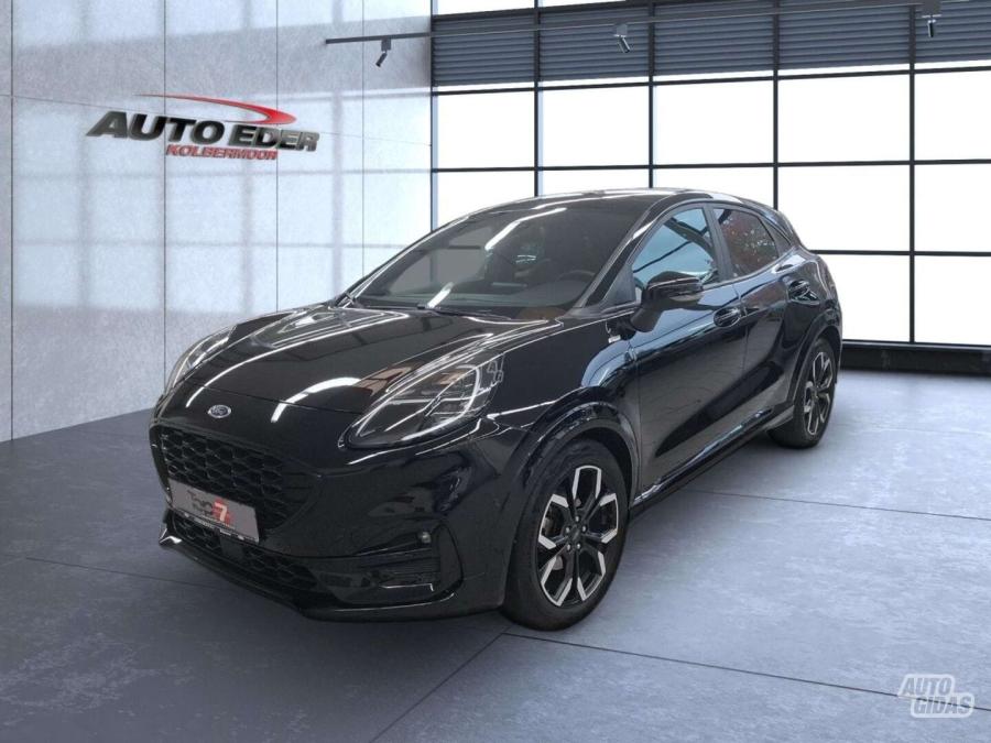 Black Ford Puma 2021 in Kaunas, with an engine capacity of 1.00 L and mileage of 32 thousand km for 23667 €, photo 2 on AUTOMOTO.COM.LV