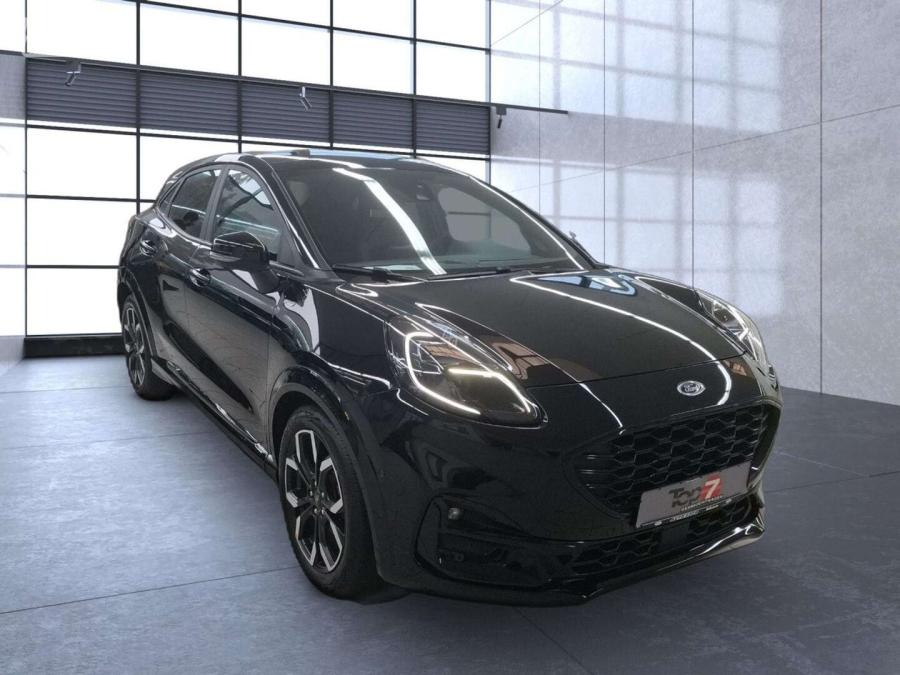 Black Ford Puma 2021 in Kaunas, with an engine capacity of 1.00 L and mileage of 32 thousand km for 23667 €, photo 5 on AUTOMOTO.COM.LV