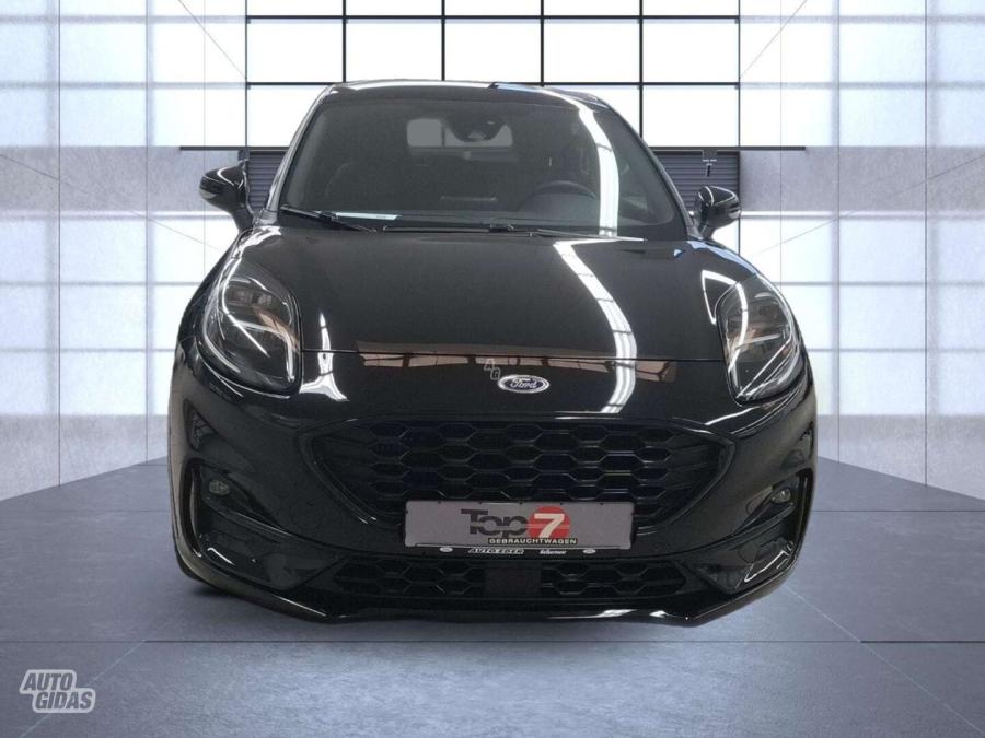 Black Ford Puma 2021 in Kaunas, with an engine capacity of 1.00 L and mileage of 32 thousand km for 23667 €, photo 7 on AUTOMOTO.COM.LV