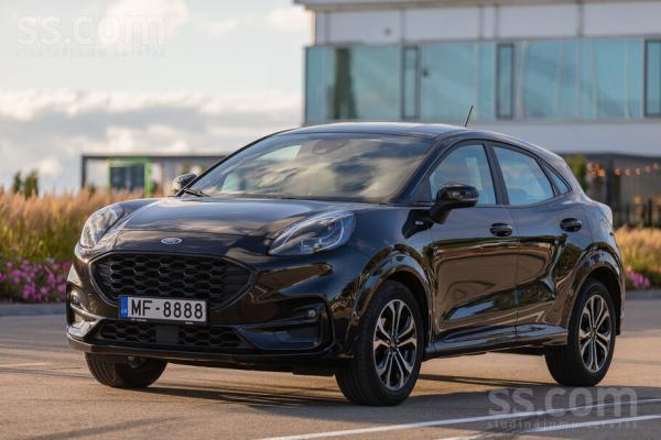 Black Ford Puma 2021 in Riga, with an engine capacity of 1.00 L and mileage of 42 thousand km for 15400 €, photo 3 on AUTOMOTO.COM.LV