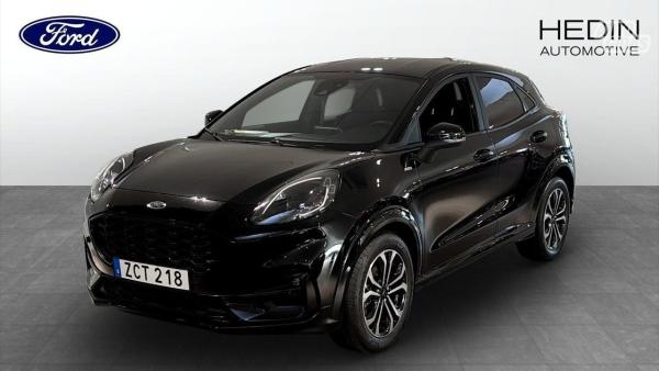 Black Ford Puma 2022 in Kaunas, with an engine capacity of 0.00 L and mileage of 43 thousand km for 22339 €, photo 1 on AUTOMOTO.COM.LV