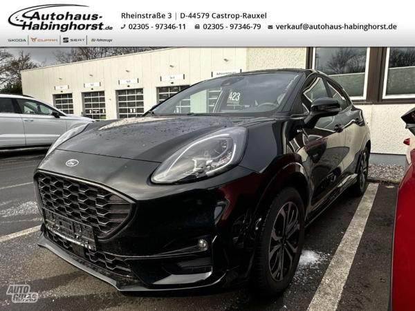 Melns Ford Puma 2022 Kauņa, ar dzinēja tilpumu 1.00 L un nobraukumu 28 tūkst. km par 22287 €, foto 1 vietnē AUTOMOTO.COM.LV