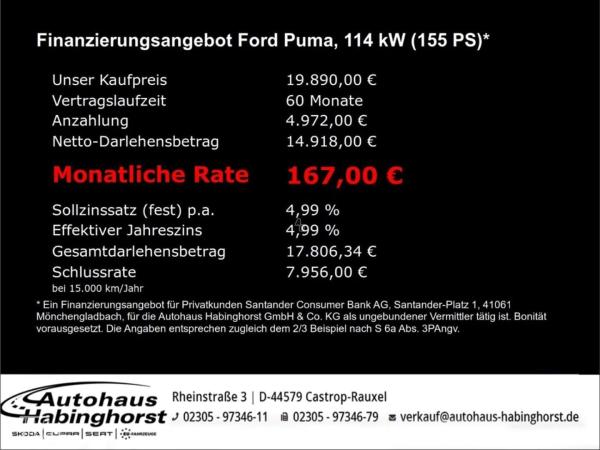 Melns Ford Puma 2022 Kauņa, ar dzinēja tilpumu 1.00 L un nobraukumu 28 tūkst. km par 22287 €, foto 2 vietnē AUTOMOTO.COM.LV