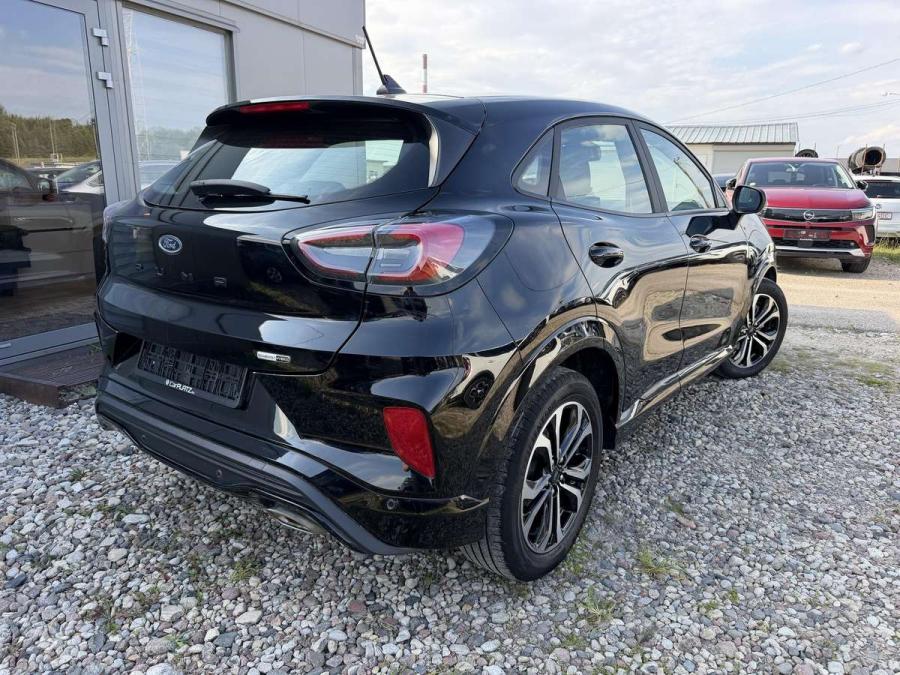 Black Ford Puma 2022 in Vilnius, with an engine capacity of 1.00 L and mileage of 176 thousand km for 11500 €, photo 5 on AUTOMOTO.COM.LV