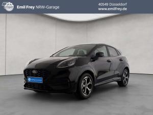 Black Ford Puma 2024 in Kaunas, with an engine capacity of 1.00 L and mileage of 21 thousand km for 29019 €, photo  on AUTOMOTO.COM.LV