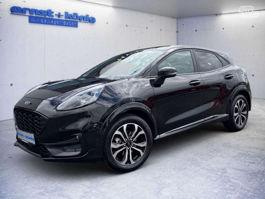 Melns Ford Puma 2024 Kauņa, ar dzinēja tilpumu 1.00 L un nobraukumu 27 tūkst. km par 24429 €, foto 1 vietnē AUTOMOTO.COM.LV
