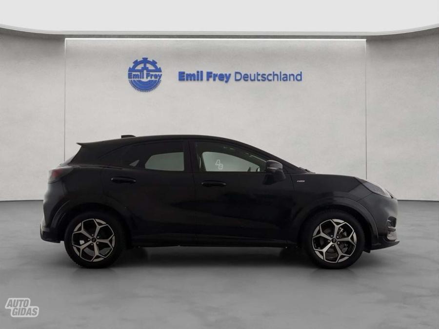 Black Ford Puma 2024 in Kaunas, with an engine capacity of 1.00 L and mileage of 19 thousand km for 29962 €, photo 8 on AUTOMOTO.COM.LV