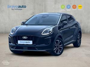 Black Ford Puma 2025 in Kaunas, with an engine capacity of 1.00 L and mileage of 11 thousand km for 22471 €, photo  on AUTOMOTO.COM.LV