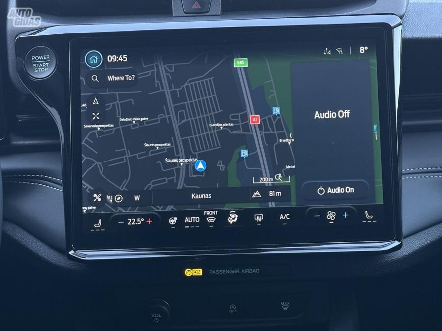 Black Ford Puma 2025 in Kaunas, with an engine capacity of 1.00 L and mileage of 11 thousand km for 22471 €, photo 16 on AUTOMOTO.COM.LV