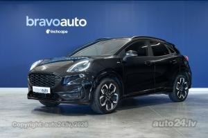 Black Ford Puma 2021 in Tallinn, with an engine capacity of 1.00 L and mileage of 36 thousand km for 15900 €, photo  on AUTOMOTO.COM.LV