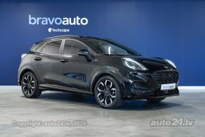 Black Ford Puma 2021 in Tallinn, with an engine capacity of 1.00 L and mileage of 36 thousand km for 15900 €, photo 4 on AUTOMOTO.COM.LV
