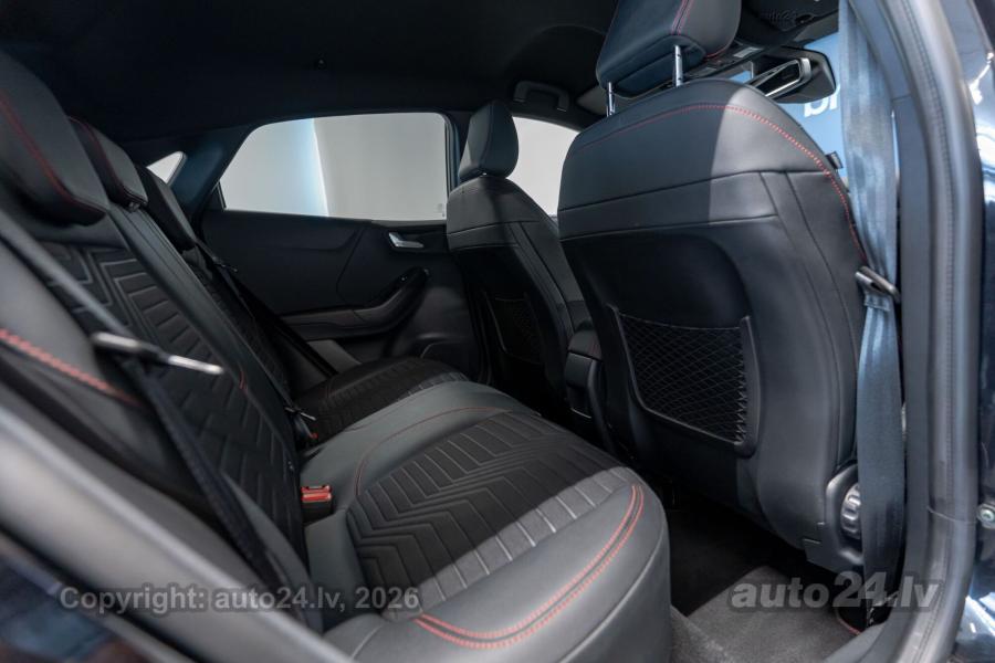 Black Ford Puma 2021 in Tallinn, with an engine capacity of 1.00 L and mileage of 36 thousand km for 15900 €, photo 10 on AUTOMOTO.COM.LV
