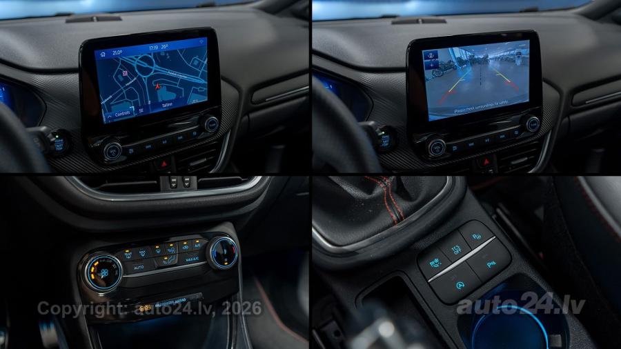 Black Ford Puma 2021 in Tallinn, with an engine capacity of 1.00 L and mileage of 36 thousand km for 15900 €, photo 20 on AUTOMOTO.COM.LV