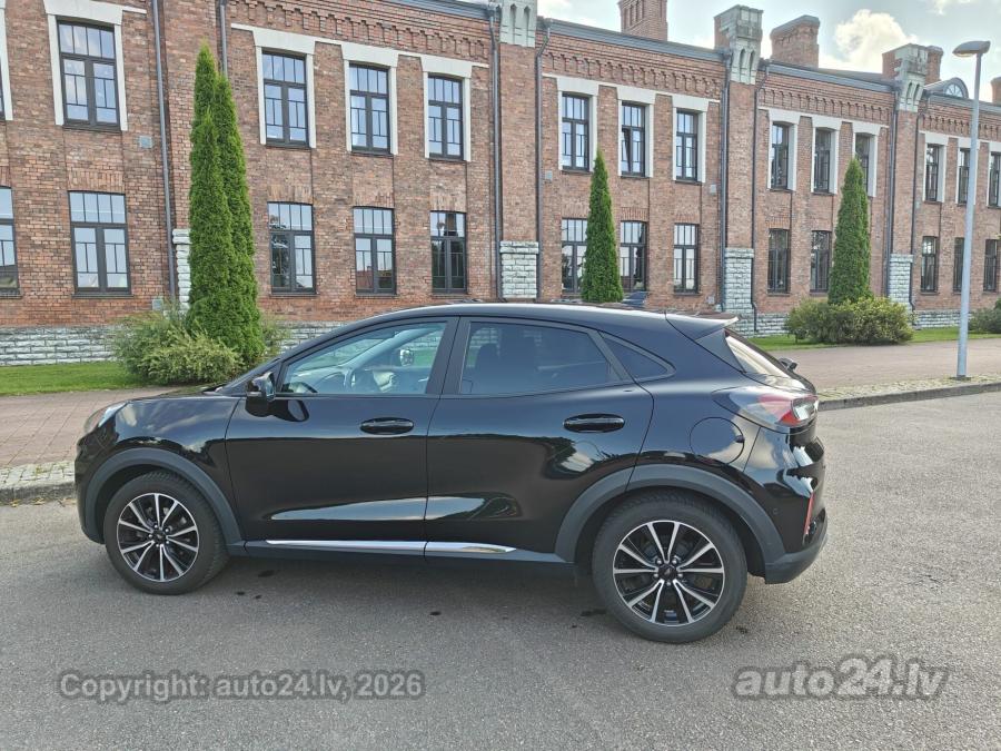 Black Ford Puma 2021 in Tallinn, with an engine capacity of 1.00 L and mileage of 49 thousand km for 13500 €, photo 3 on AUTOMOTO.COM.LV