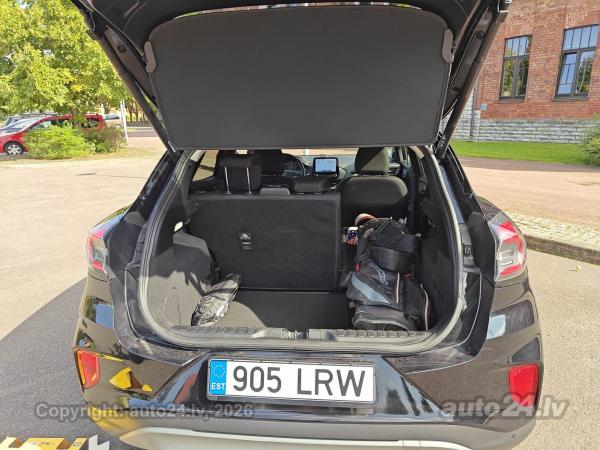 Black Ford Puma 2021 in Tallinn, with an engine capacity of 1.00 L and mileage of 49 thousand km for 13500 €, photo 11 on AUTOMOTO.COM.LV